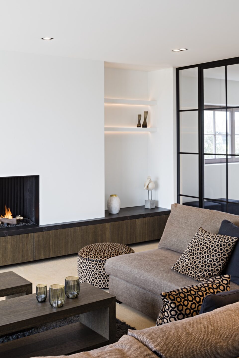 Interior design with cozy atmosphere