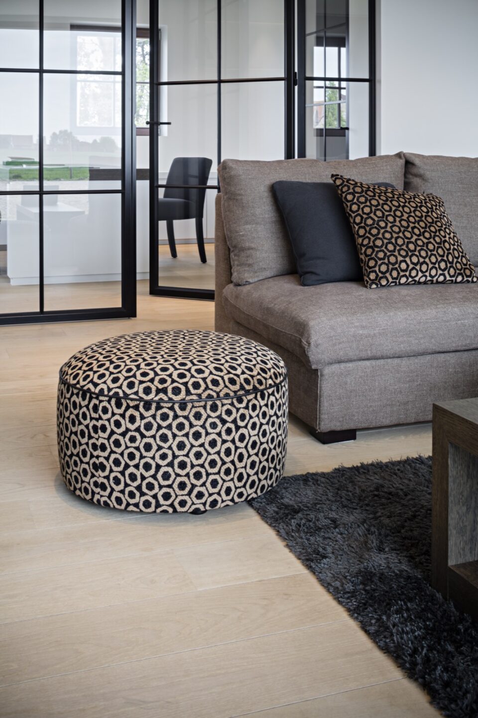 Interior design with cozy atmosphere