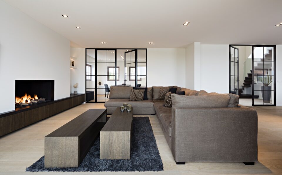 Interieurdesign met gezellige sfeer