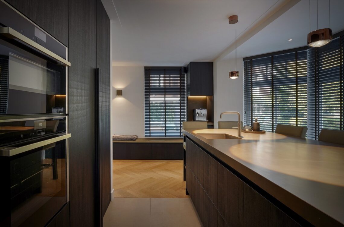 Classic villa with modern interior