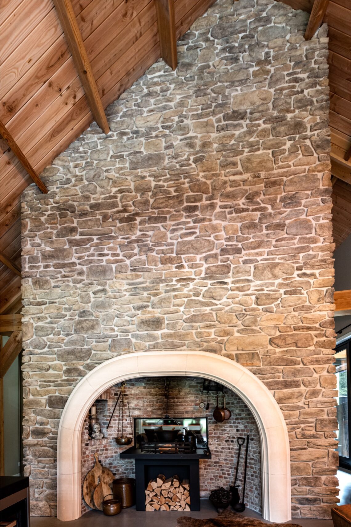 Interior with antique indoor fireplaces - HOOG.design - Exclusive ...