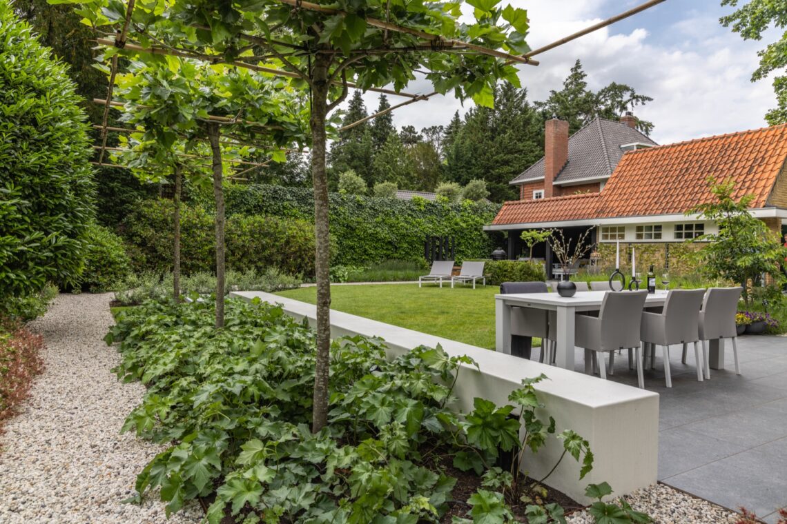 Overvloedig groen in rustgevend kader