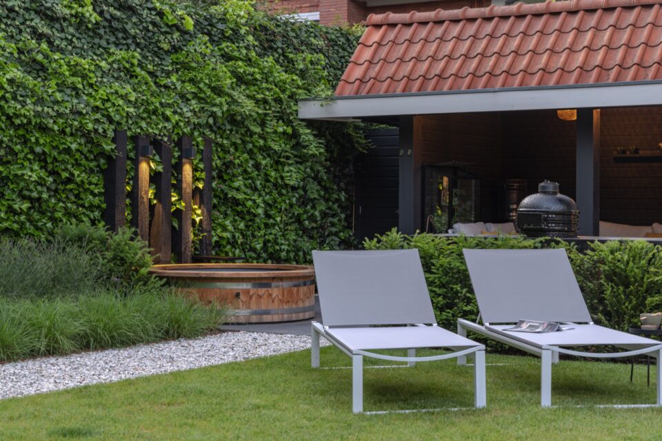 Overvloedig groen in rustgevend kader