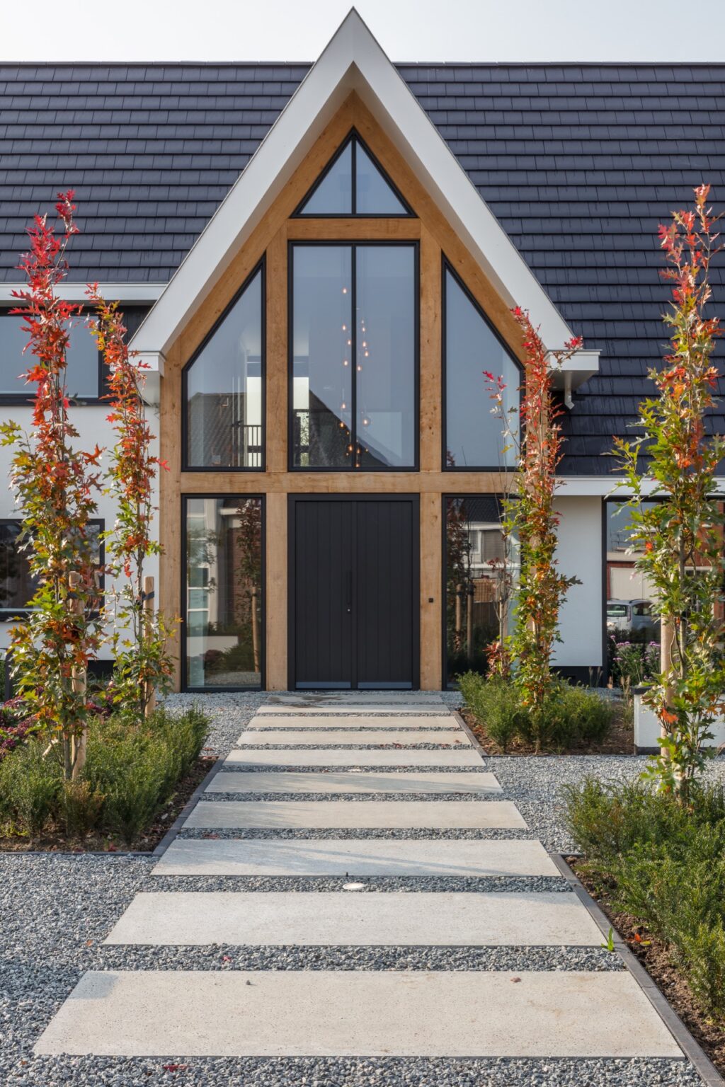 Modern barn house