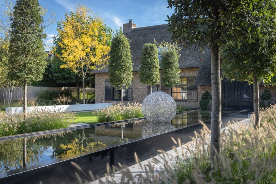 Moderne landschapstuin