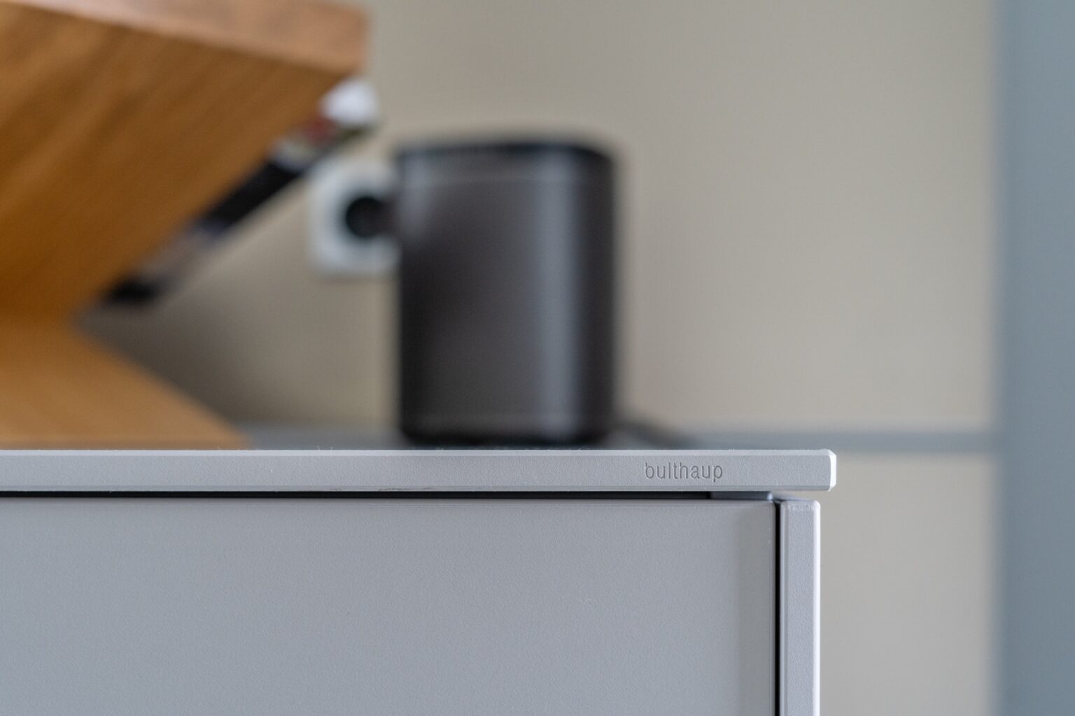 A surprising kitchen, with floating cabinets as part of the ...