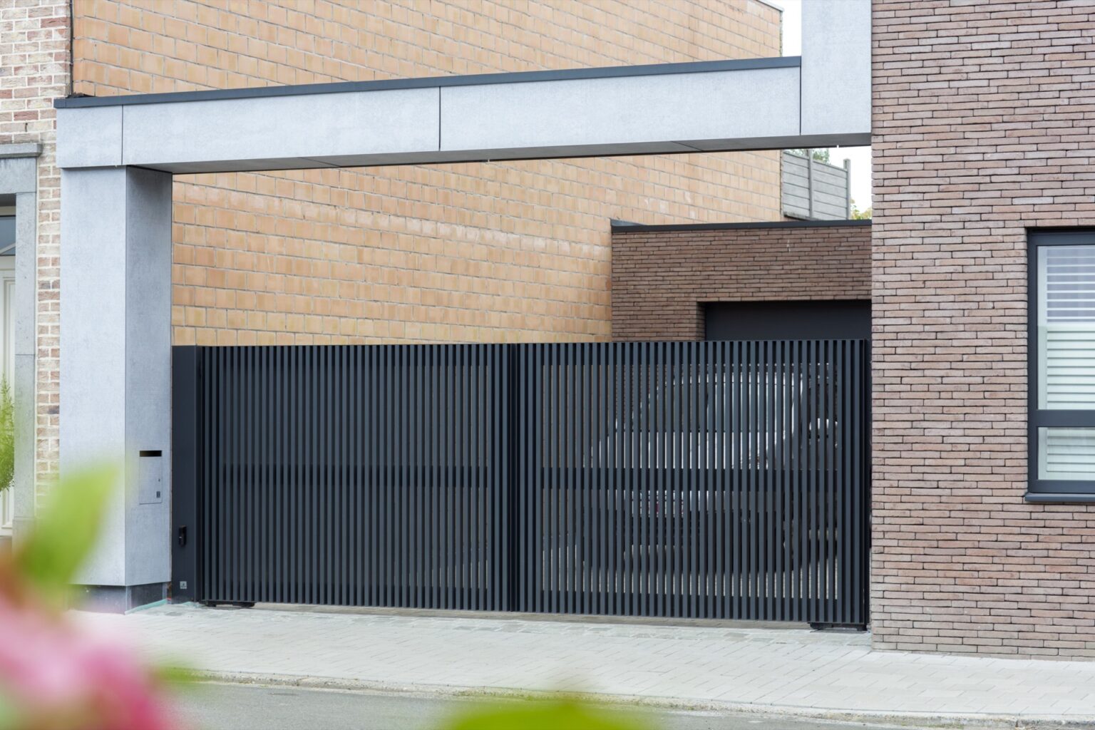 Luxe aluminium tuinpoorten