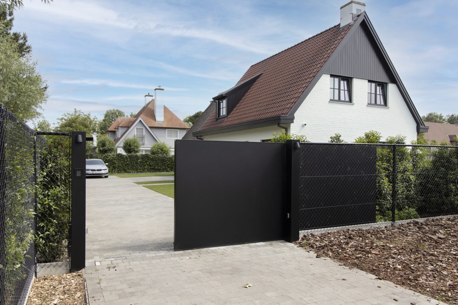 Luxe aluminium tuinpoorten