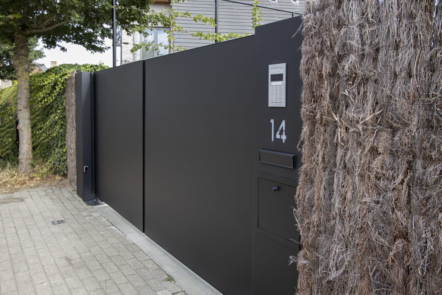 Luxe aluminium tuinpoorten