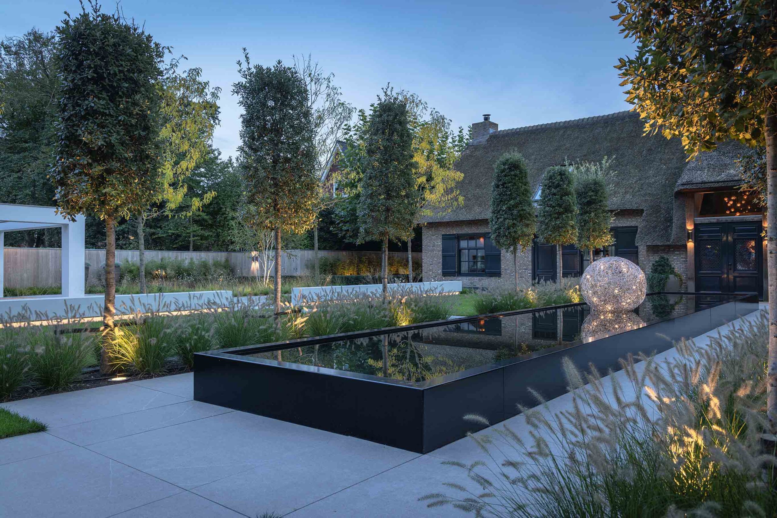 Exclusive wellness garden