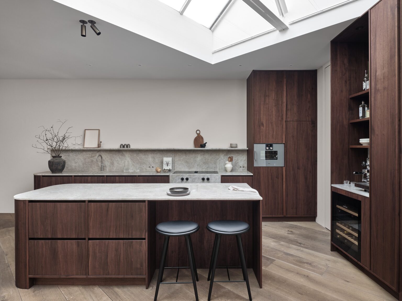 Exclusive kitchen with refined details