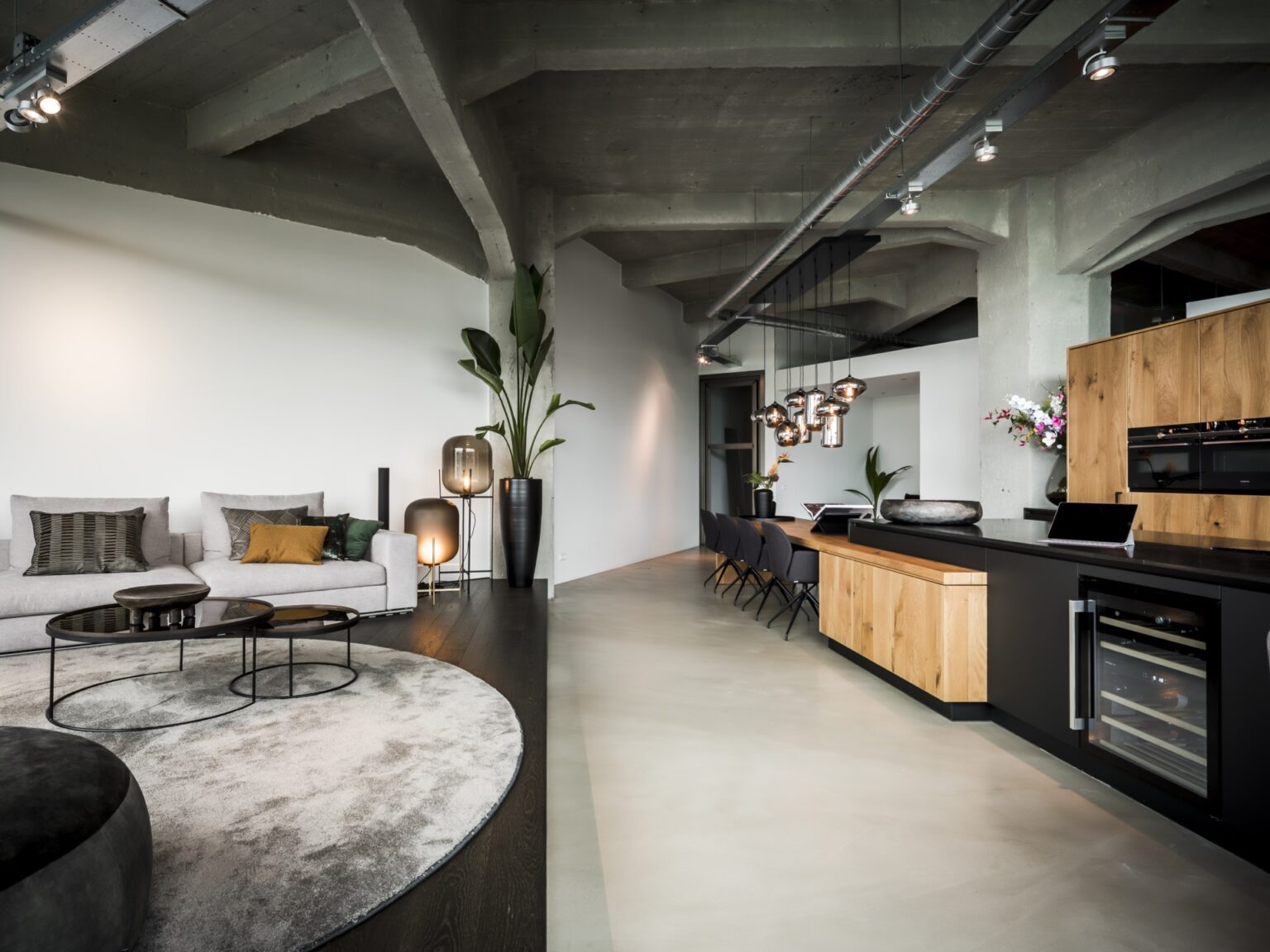 High-end home with tasteful interior design