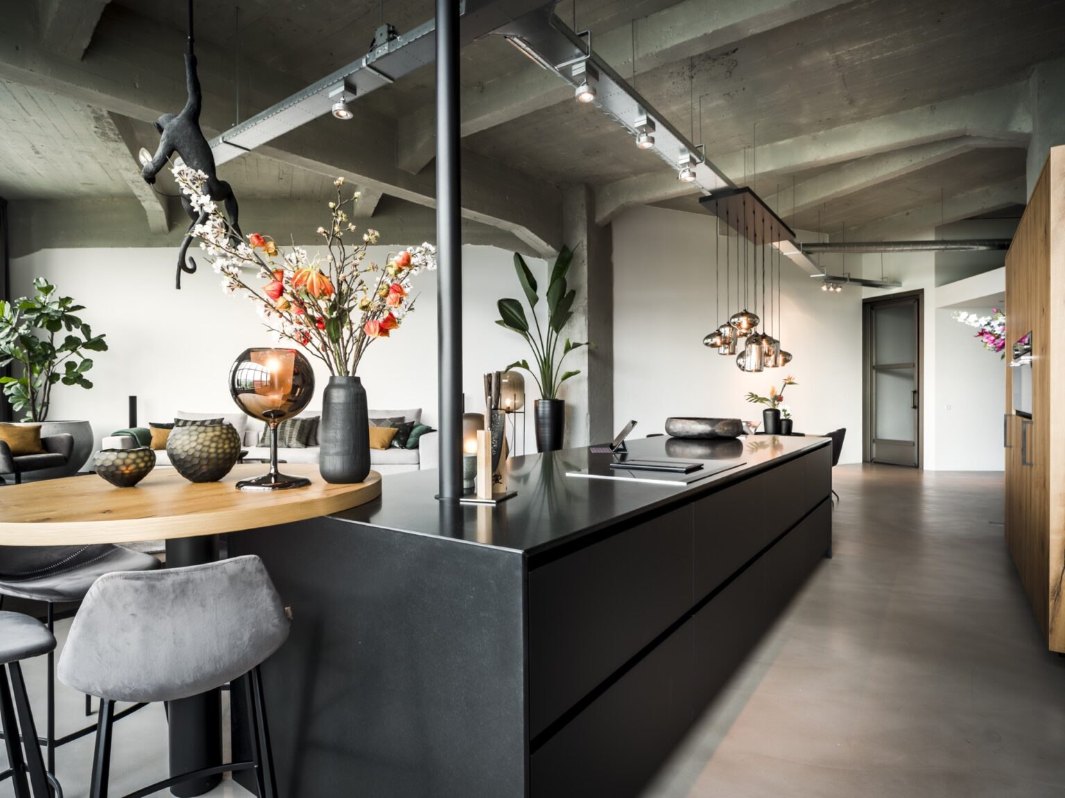 High-end home with tasteful interior design