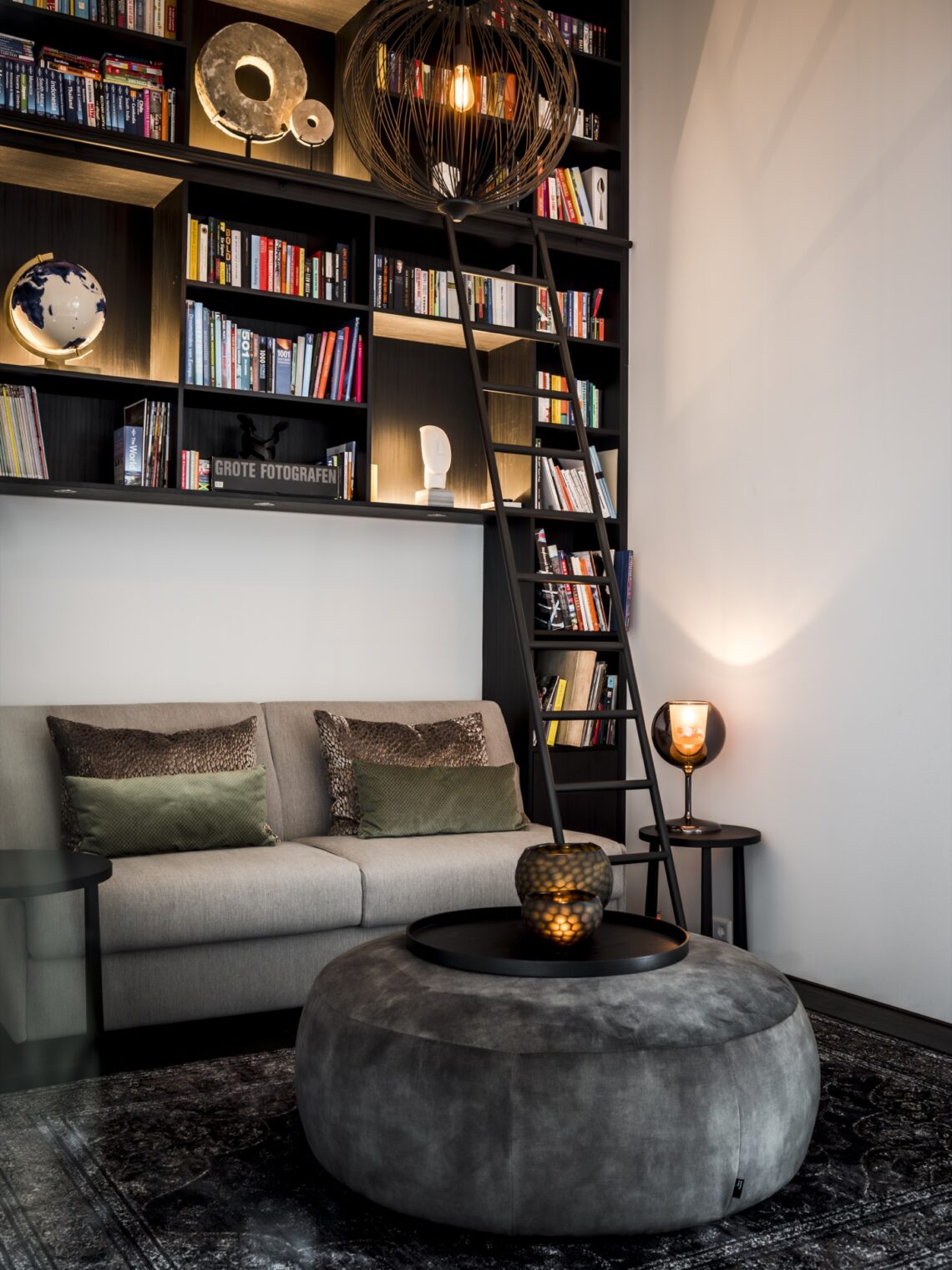 High-end home with tasteful interior design
