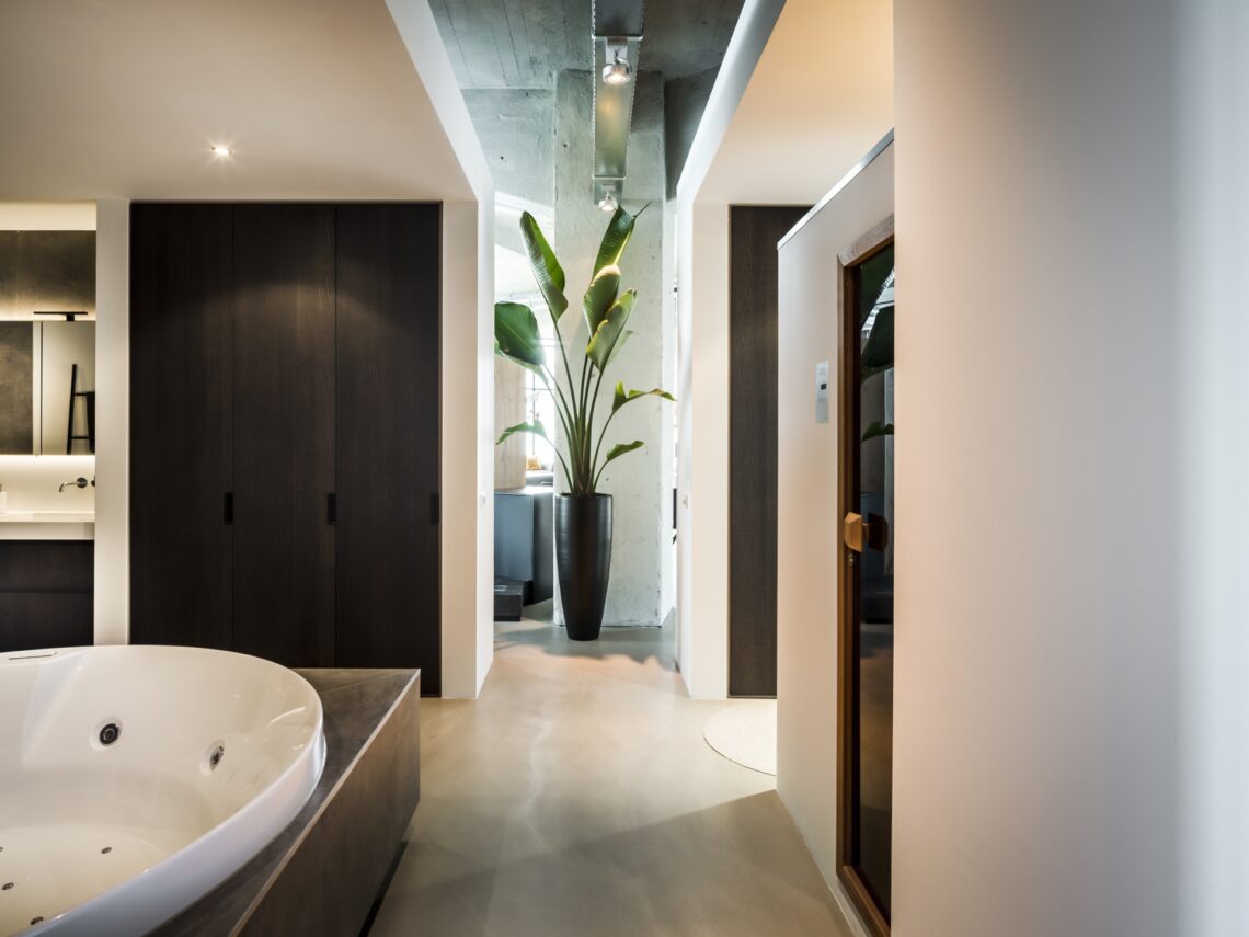 High-end home with tasteful interior design