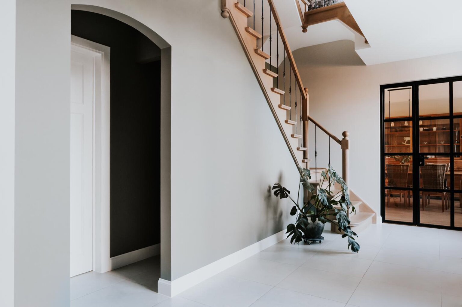 Landelijk Engelse trap