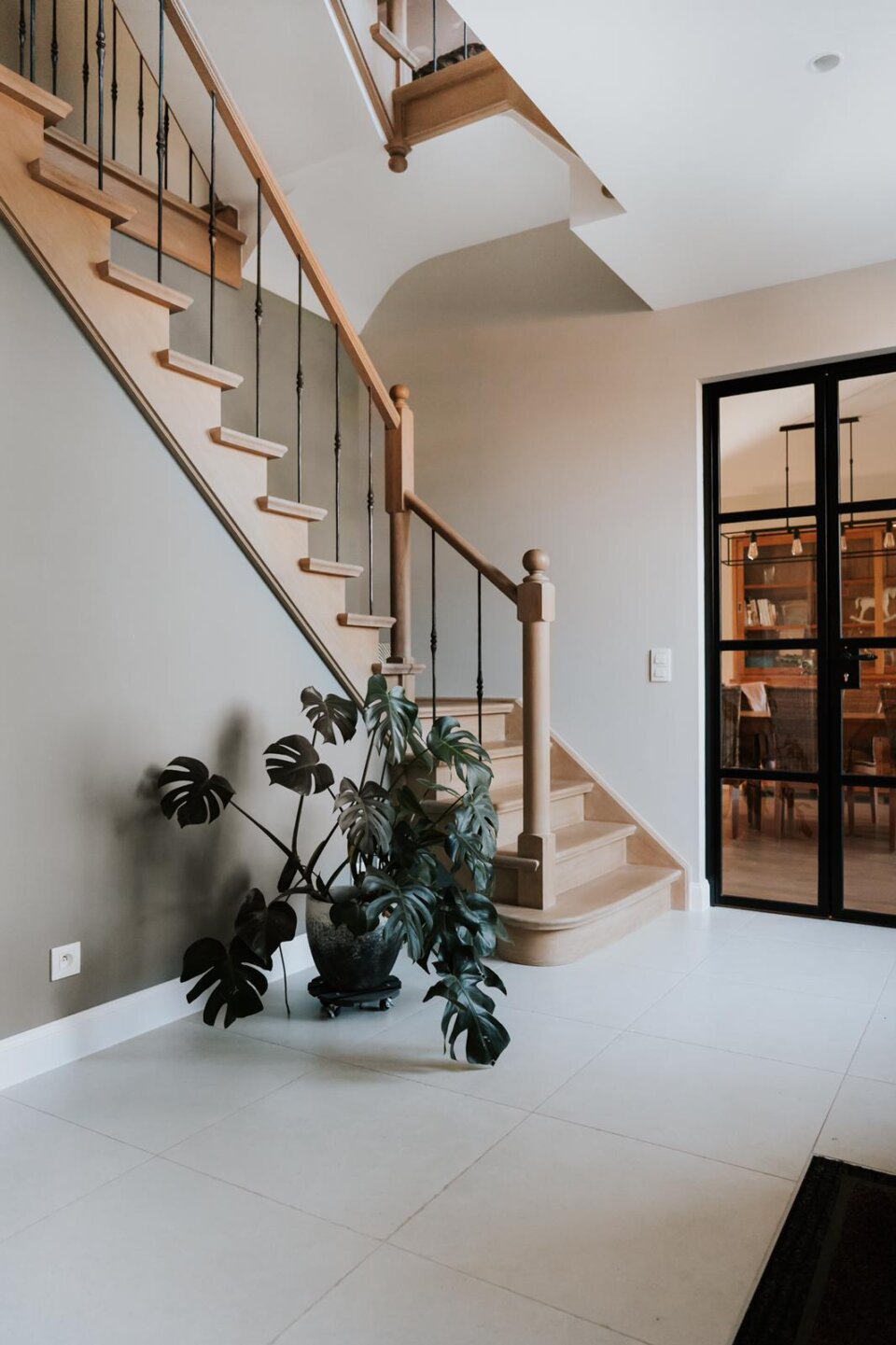 Landelijk Engelse trap