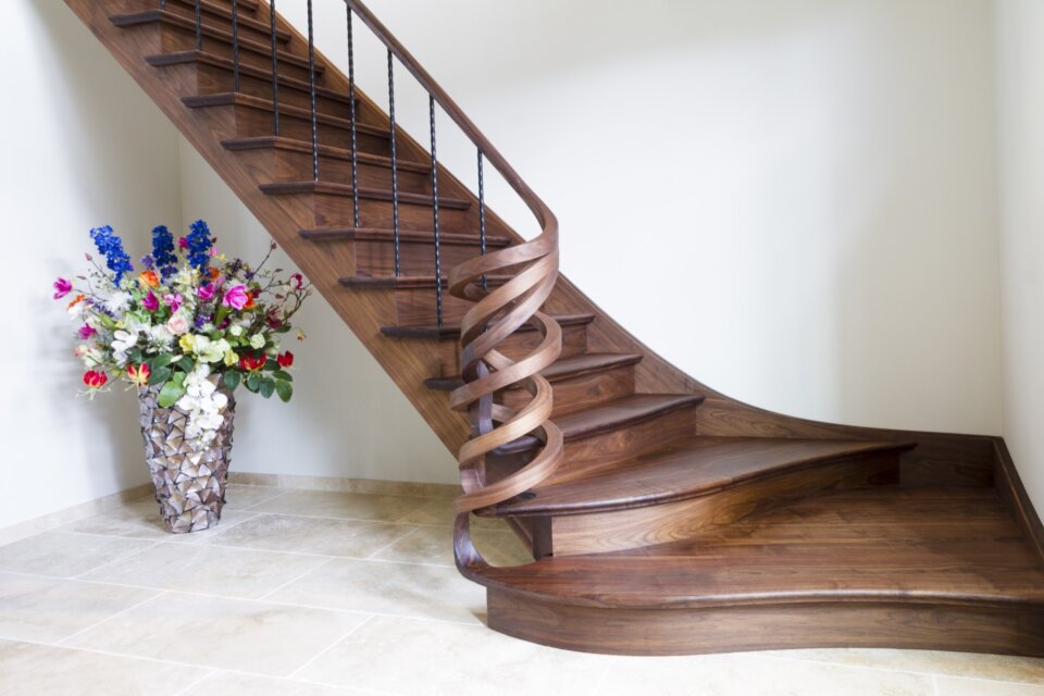 Landelijk Engelse trap