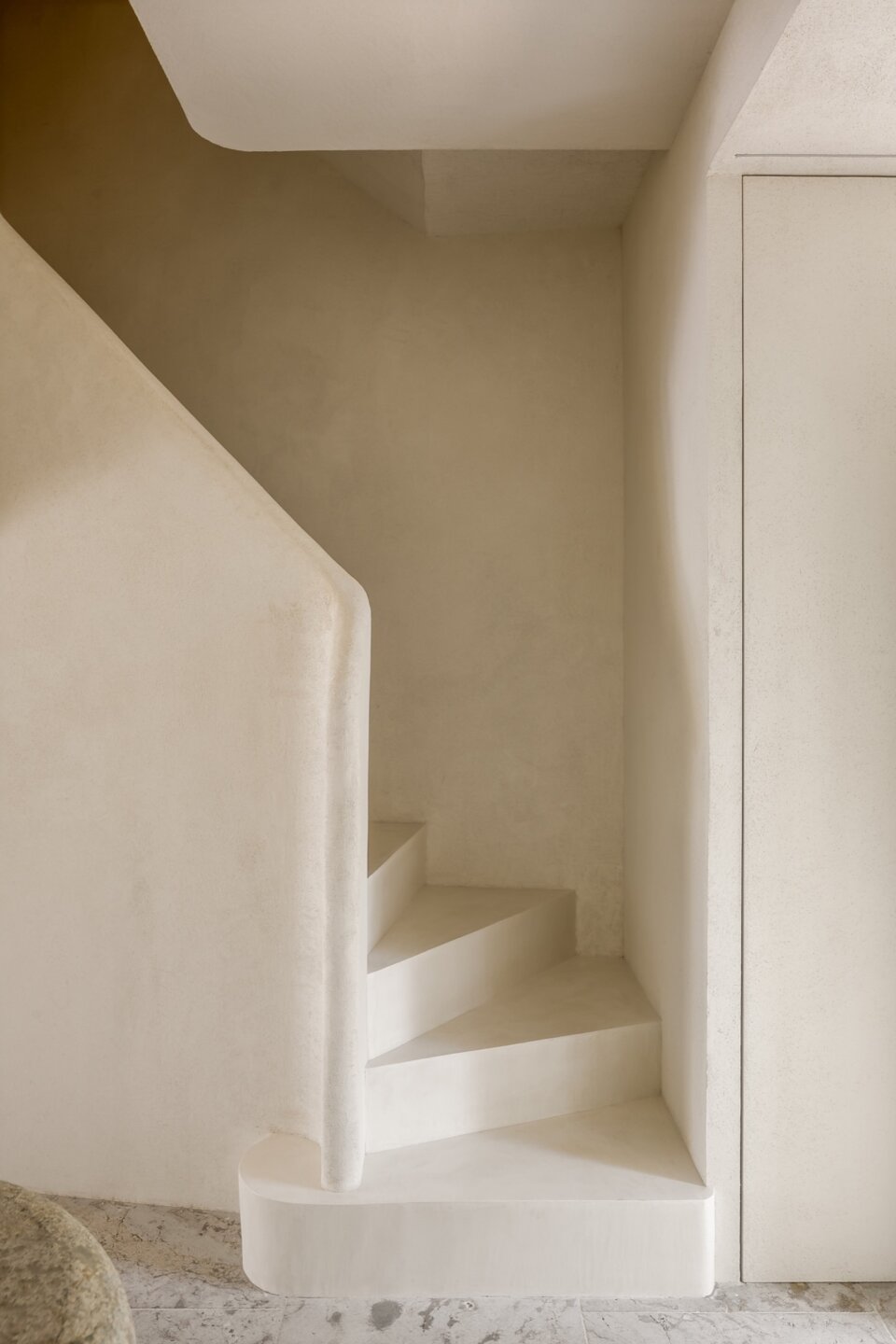 Interieur met textuur verf gerealiseerd door Texture Painting