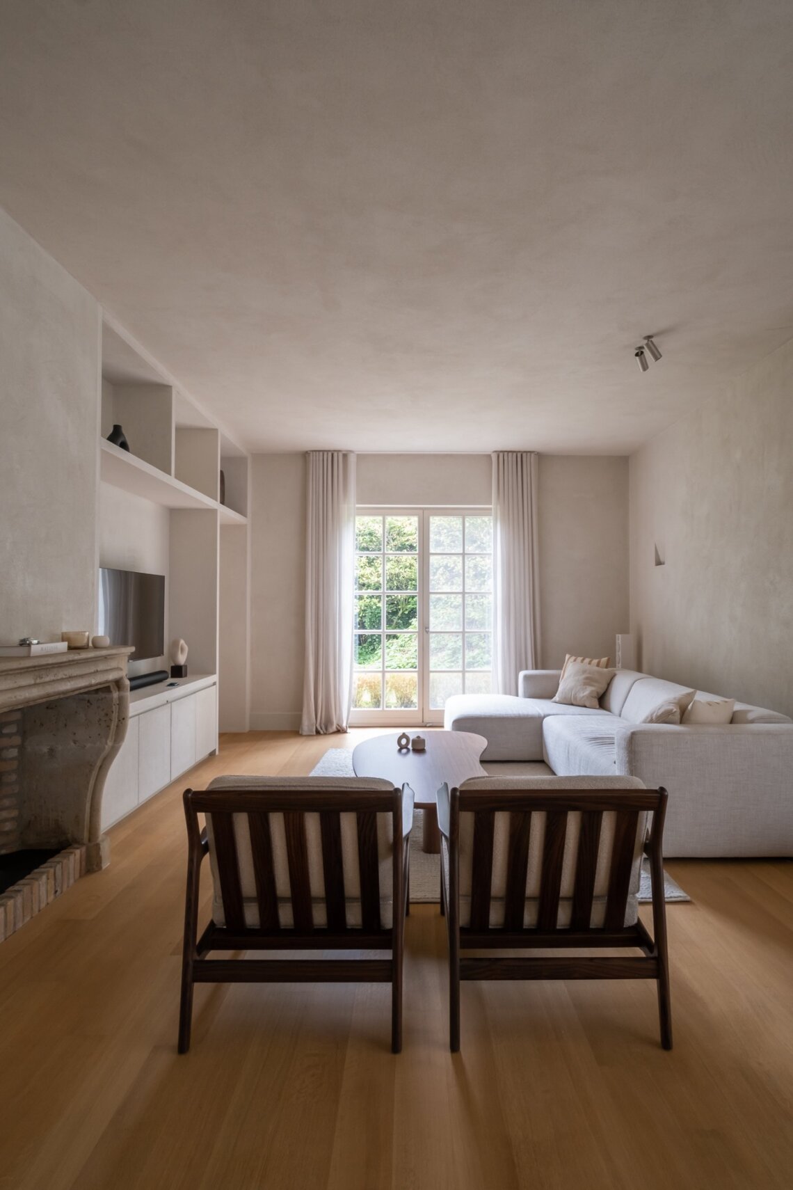 Villa met textuur verf gerealiseerd door Texture Painting