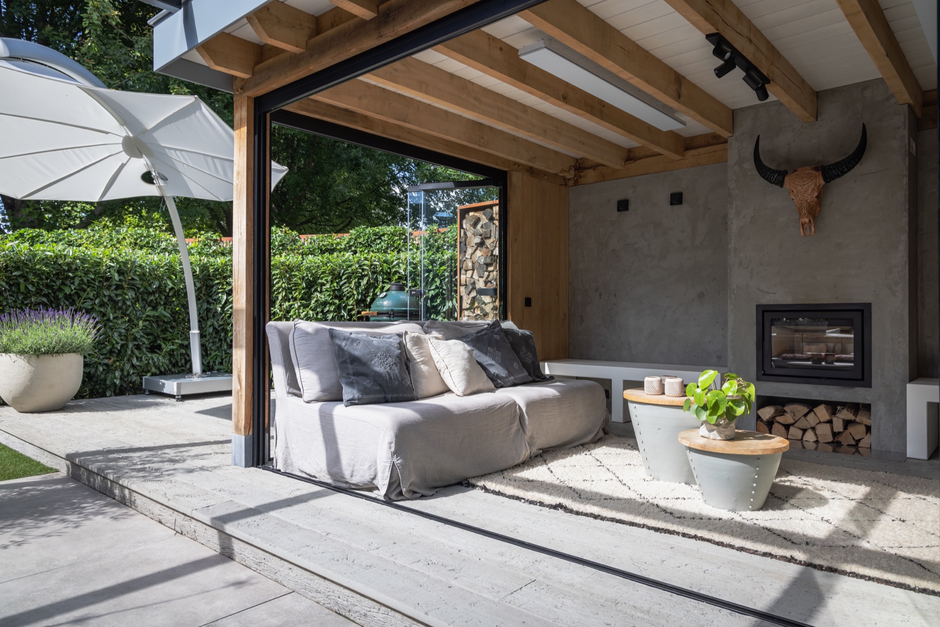 Luxe tuinkamer gerealiseerd door Heeren van Eijck