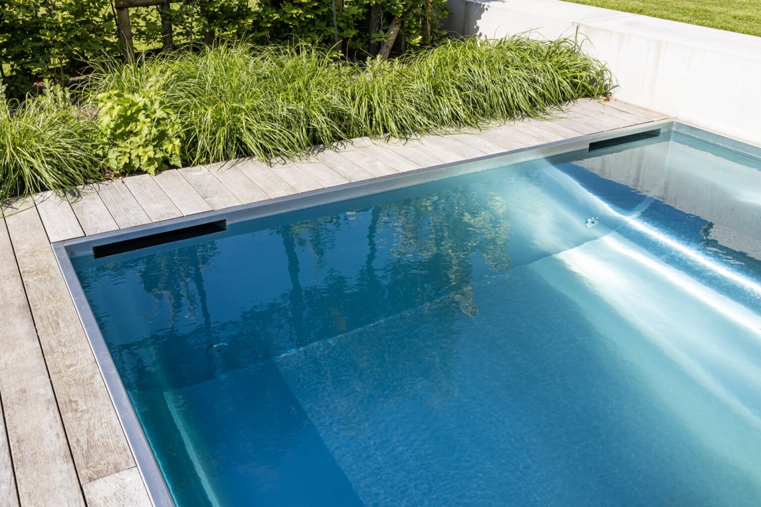 Luxe zwembad in de Pinte - HOOG.design - Exclusive living inspiration