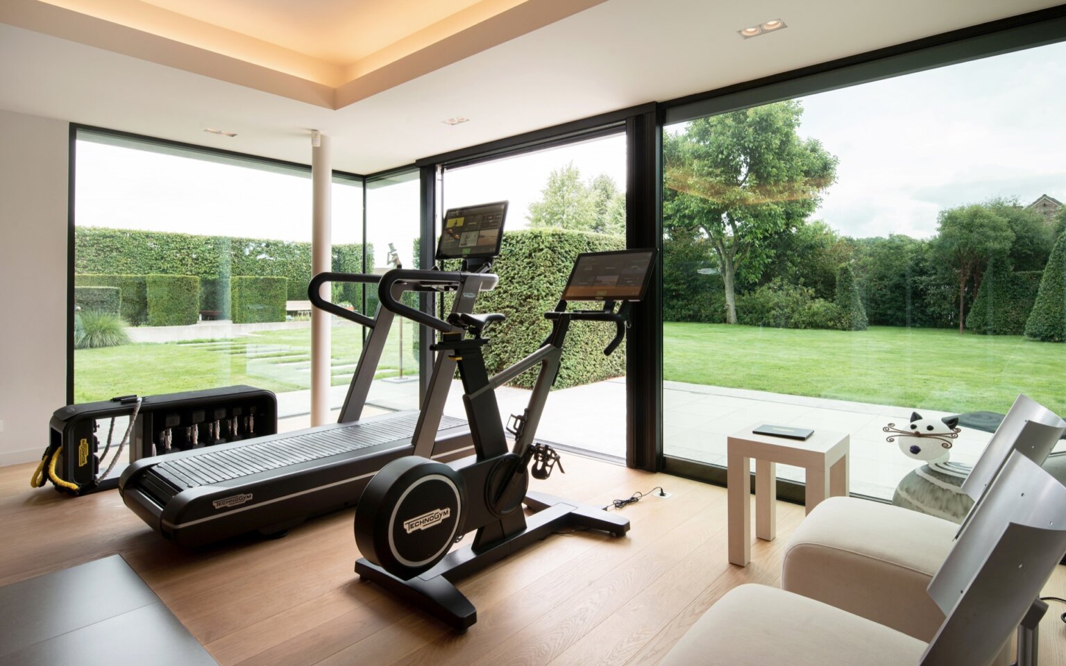 Poolhouse met fitness