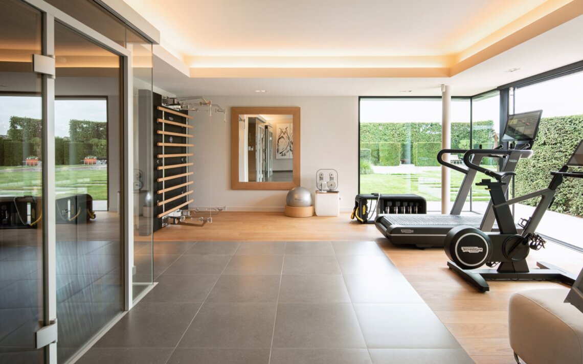 Poolhouse met fitness