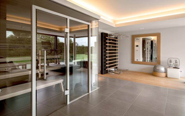 Poolhouse met fitness