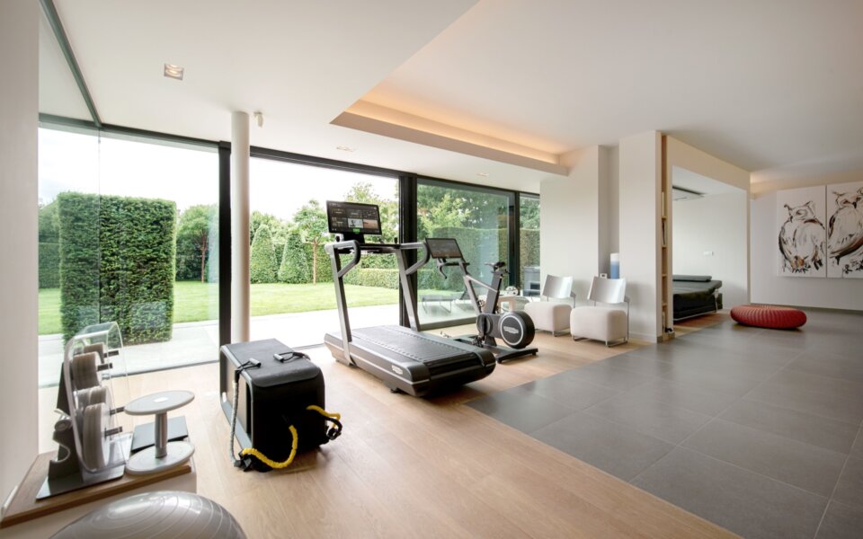Poolhouse met fitness