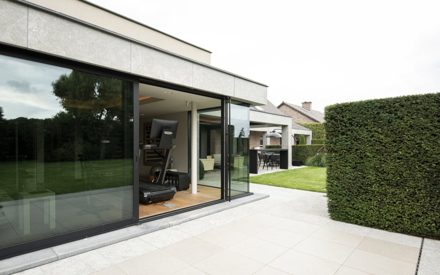 Poolhouse met fitness
