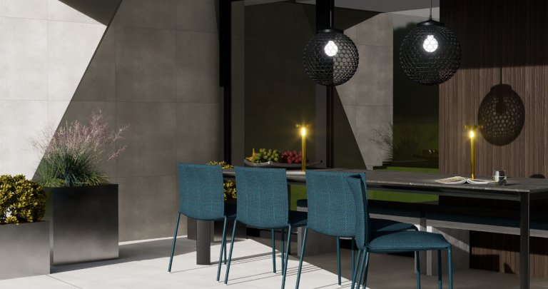 Villatuin in Den Bosch