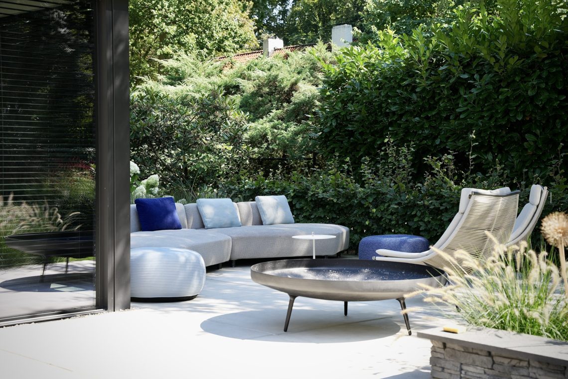 Villatuin in Den Bosch