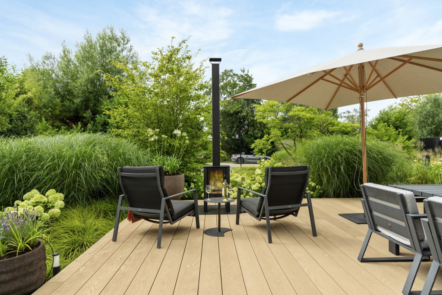 Sprekend groen en rustgevend blauw - een paradijs in Reeuwijk