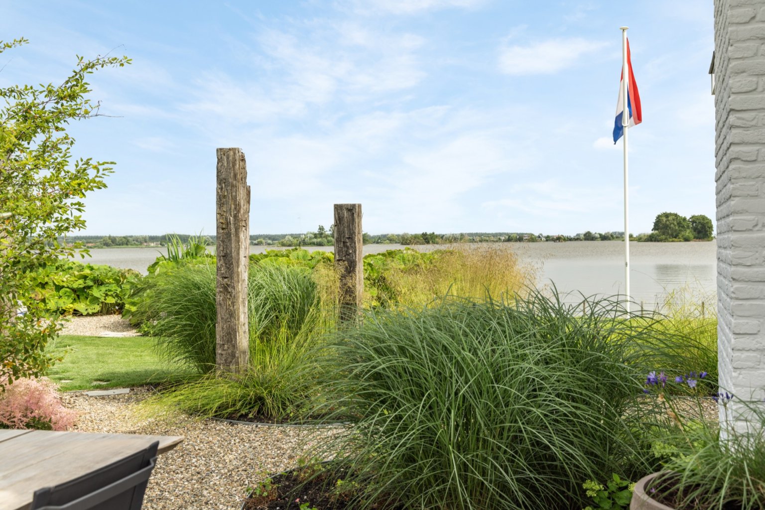 Sprekend groen en rustgevend blauw - een paradijs in Reeuwijk