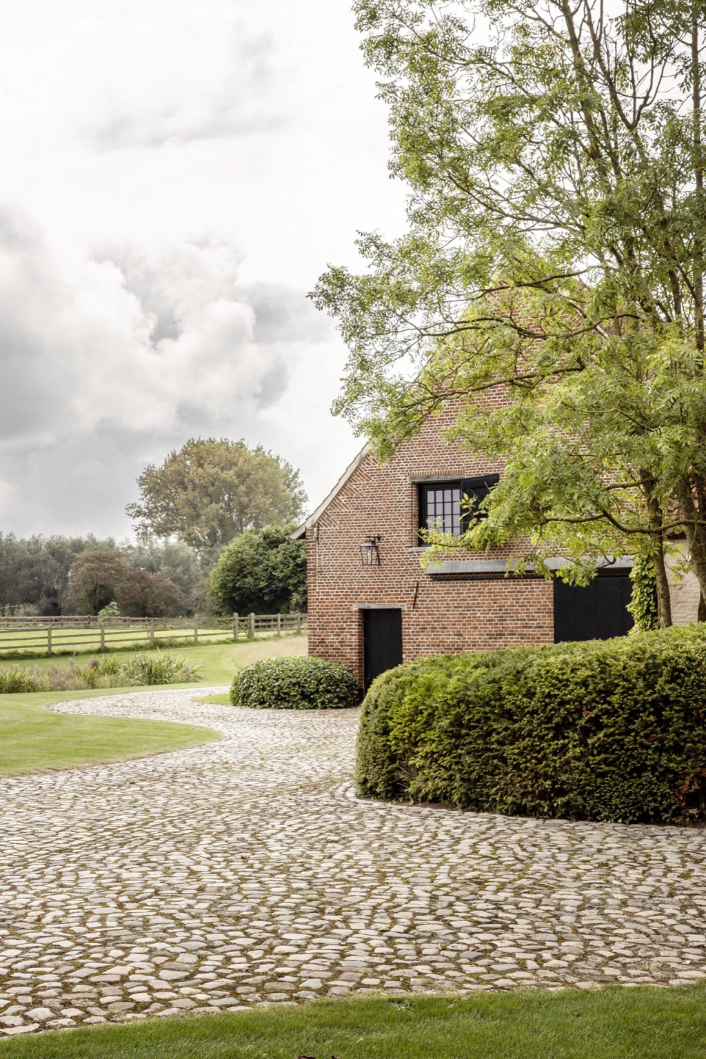 Landschapstuin rond vierkantshoeve
