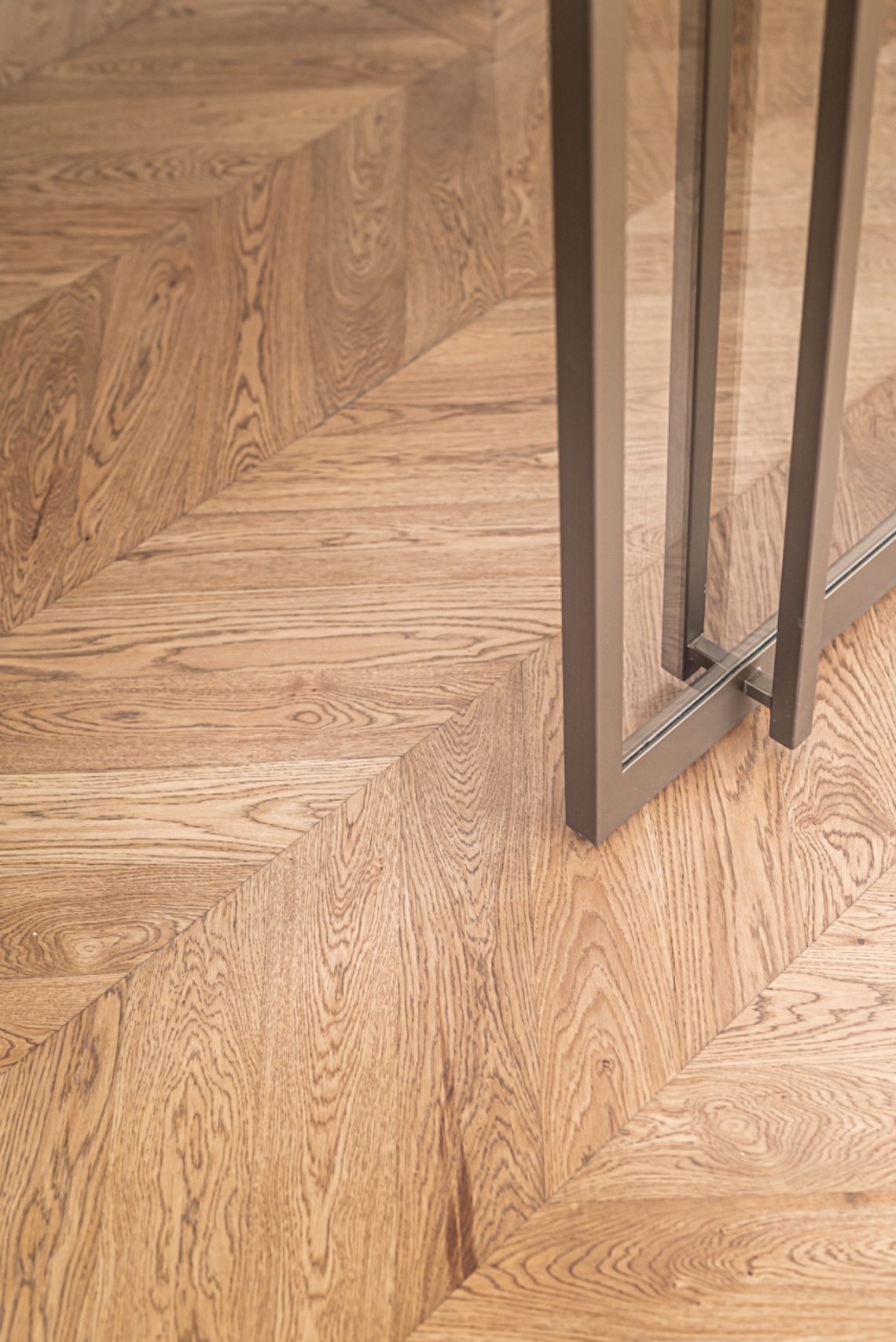 Exclusive Chevron and Plank Flooring in a Luxury Home