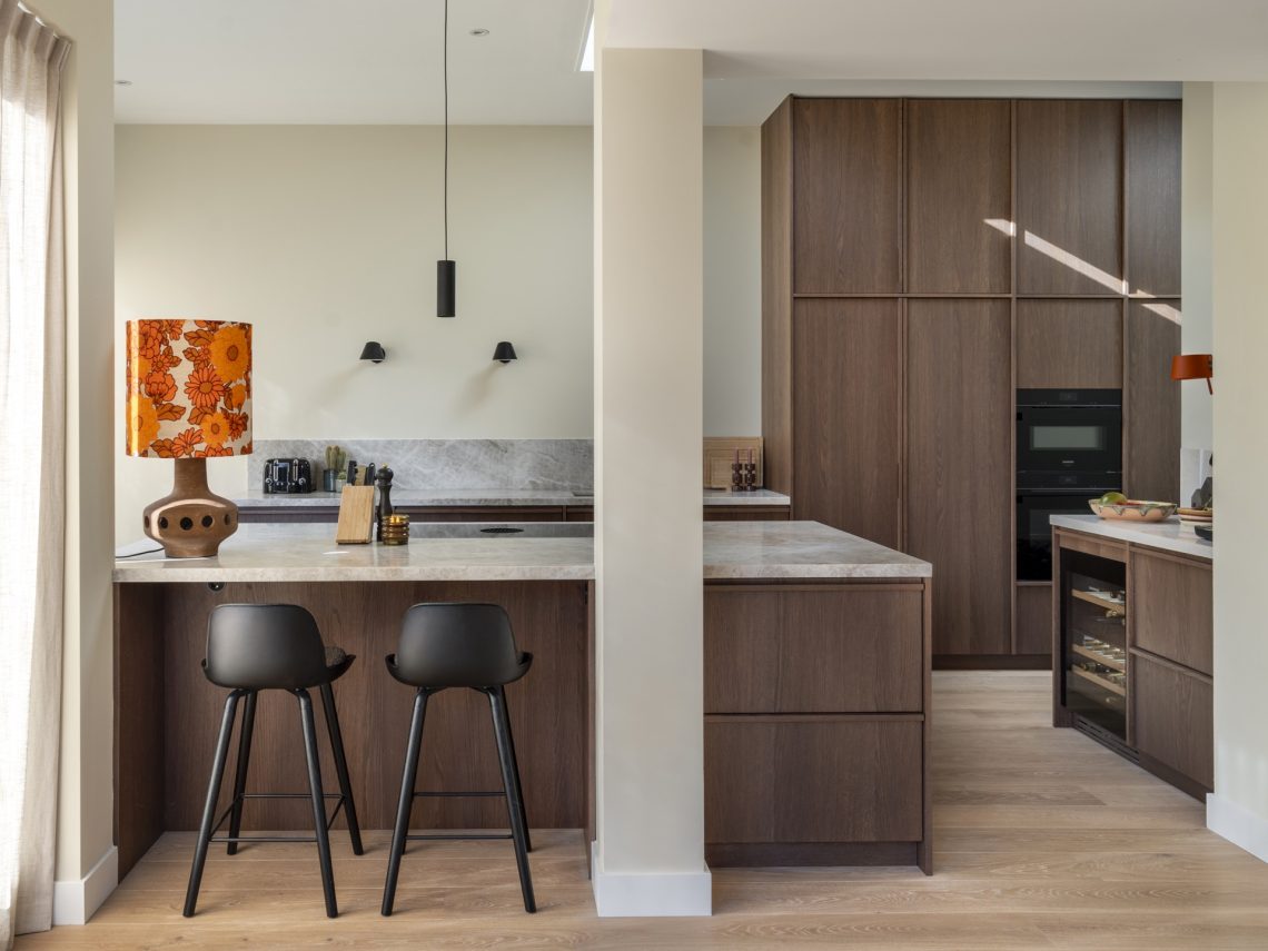 Japandi-stijl keuken in Baarn