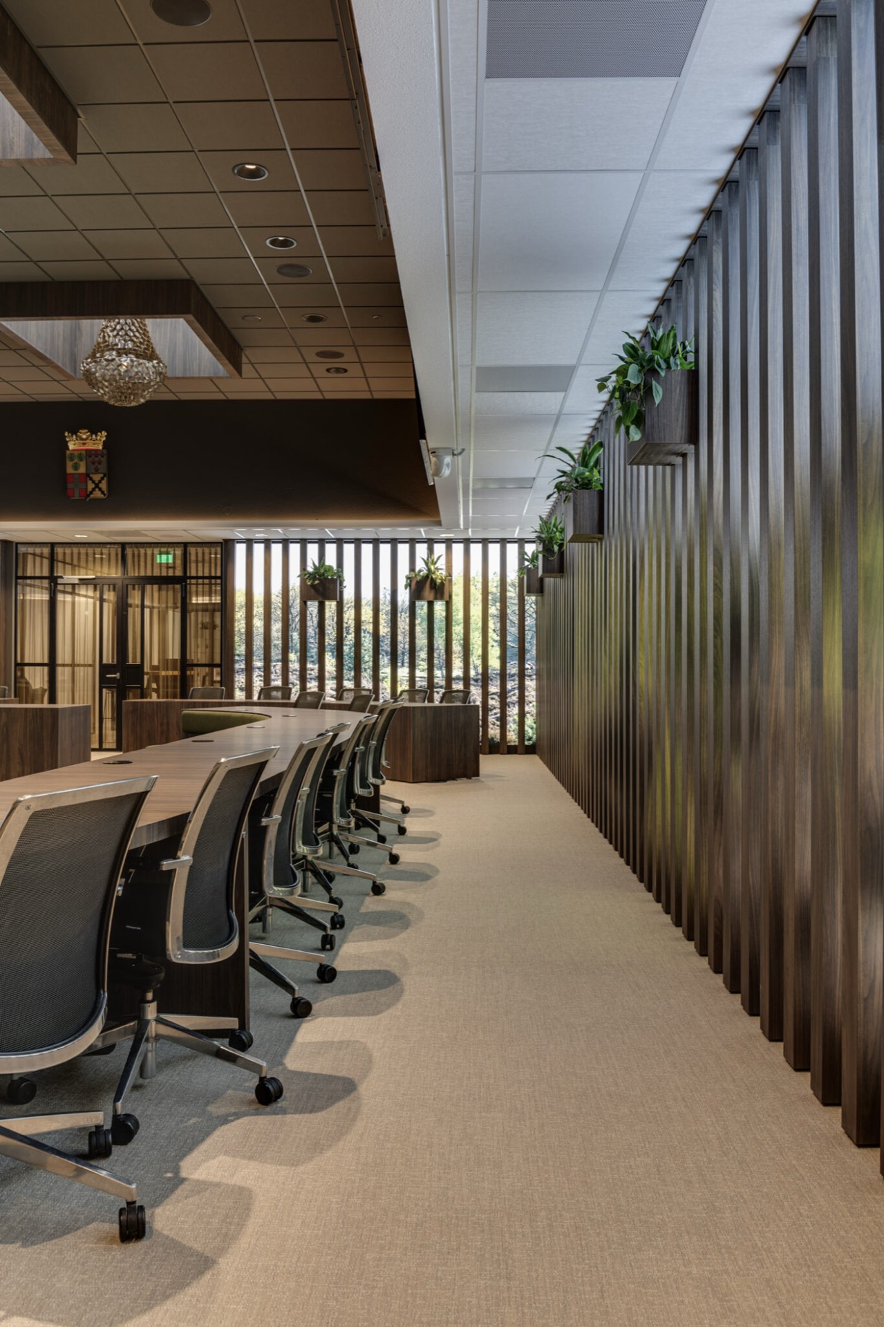 Raadzaal huis van Leusden - HOOG.design OFFICE