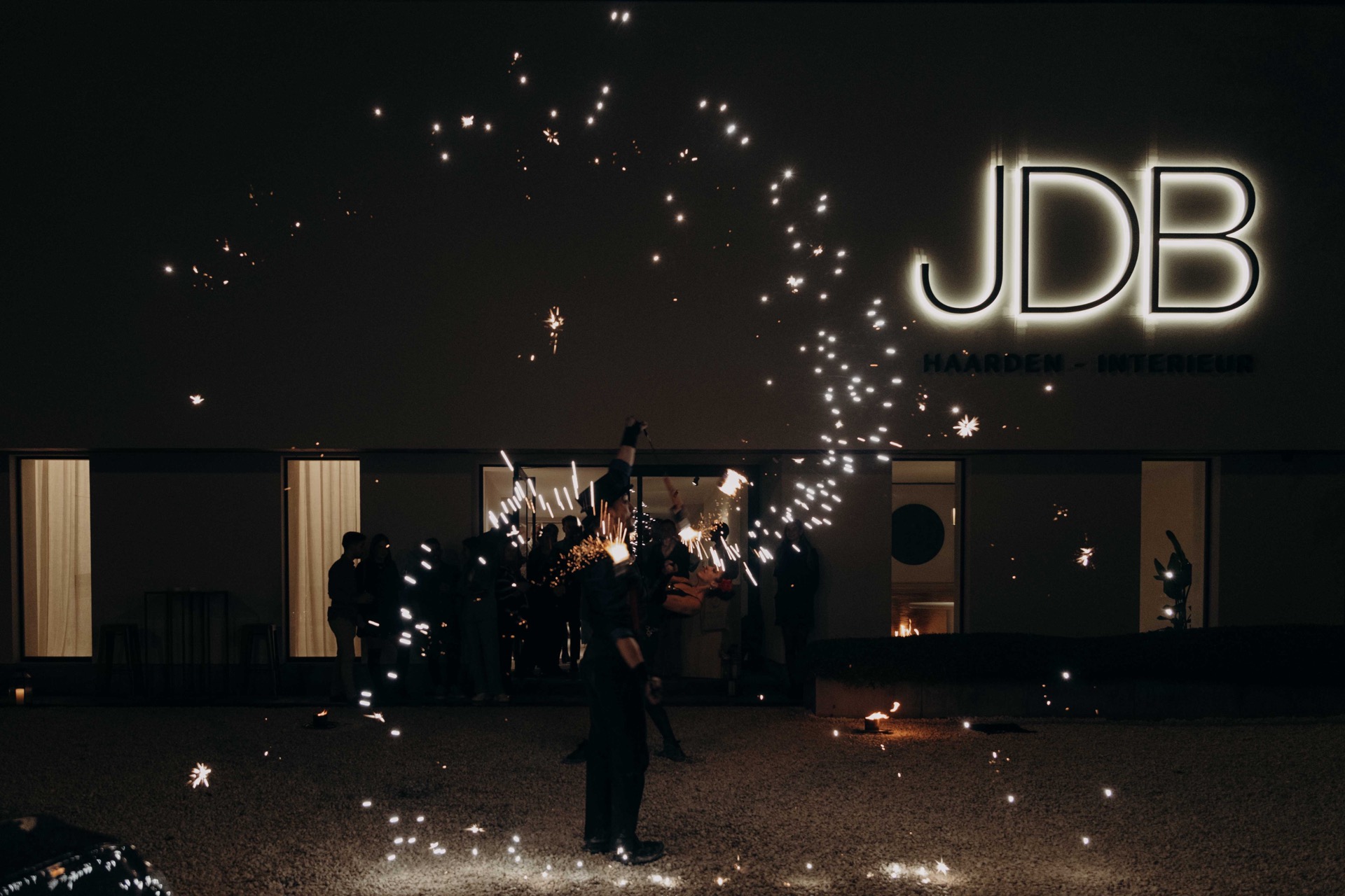 Exclusief event in de showroom van JDB Haarden en interieur